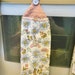 Spring Hanging Kitchen Towel, Crochet Top Oven Handle Dishtowel, Vernal ...