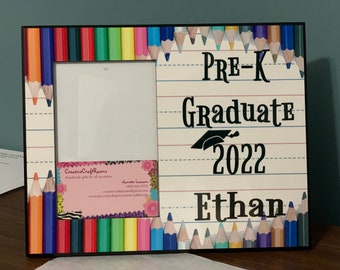 Preschool Graduation Frame - Etsy
