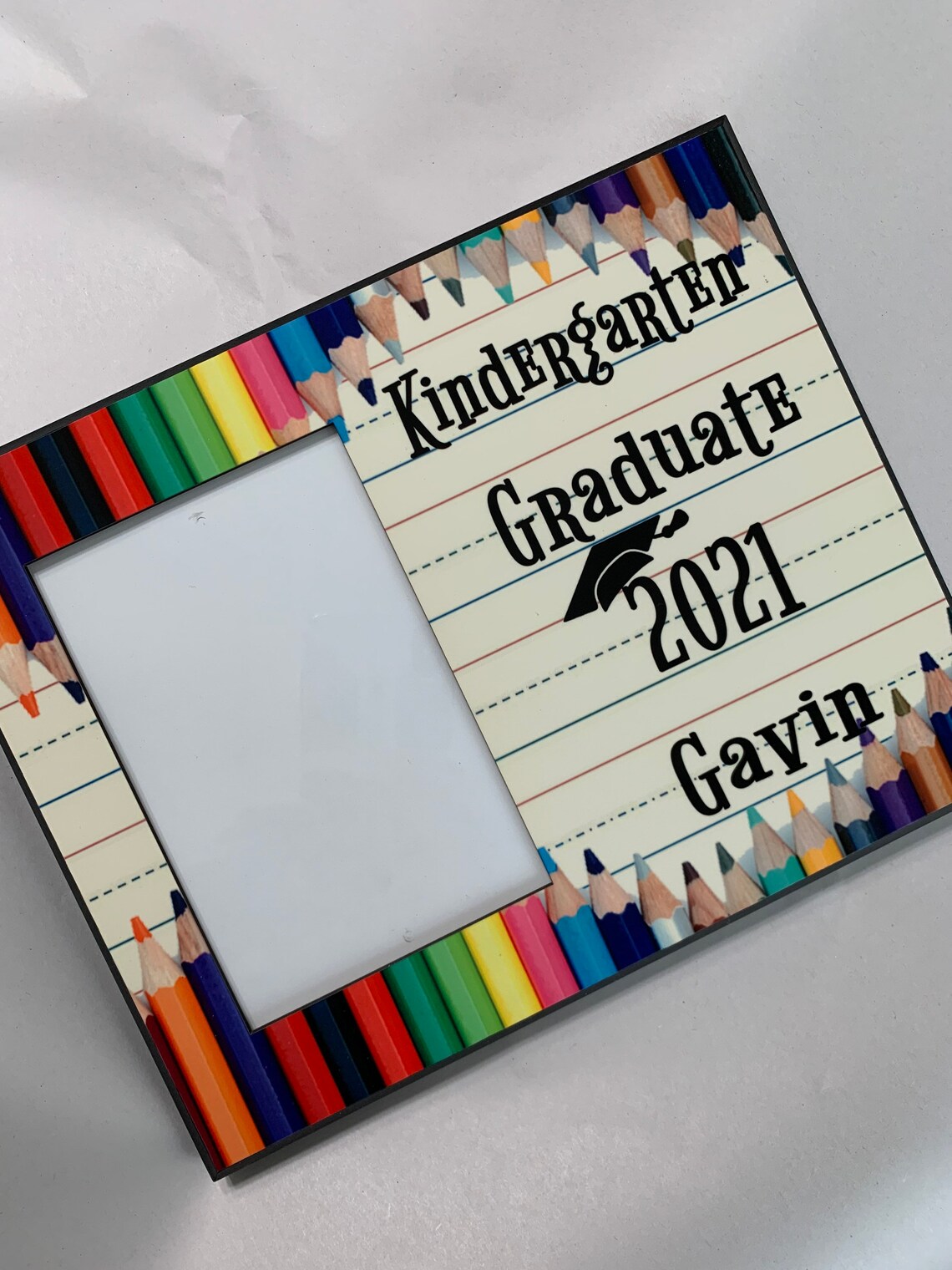 Kindergarten Graduate Photo Frame Kindergarten Graduate | Etsy