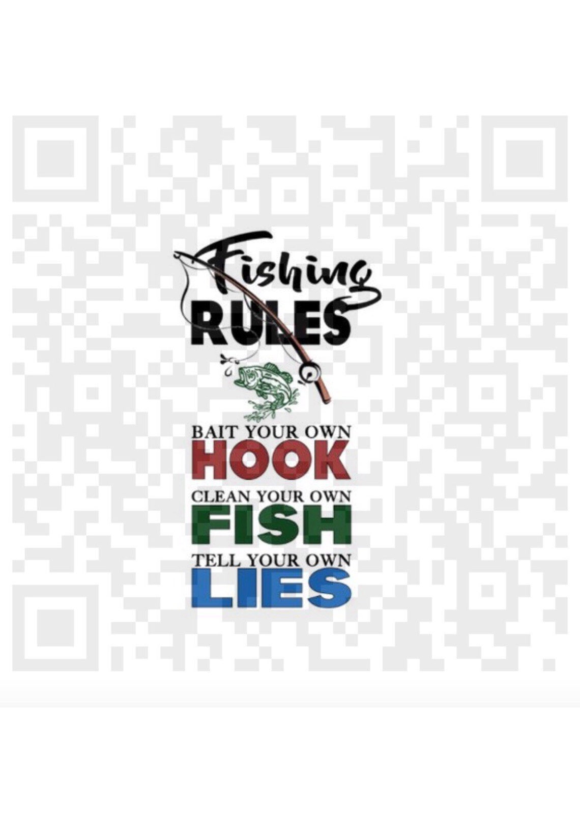 Fishing Rules Png Fishing Rules Wall Art Quote DIGITAL Mens - Etsy