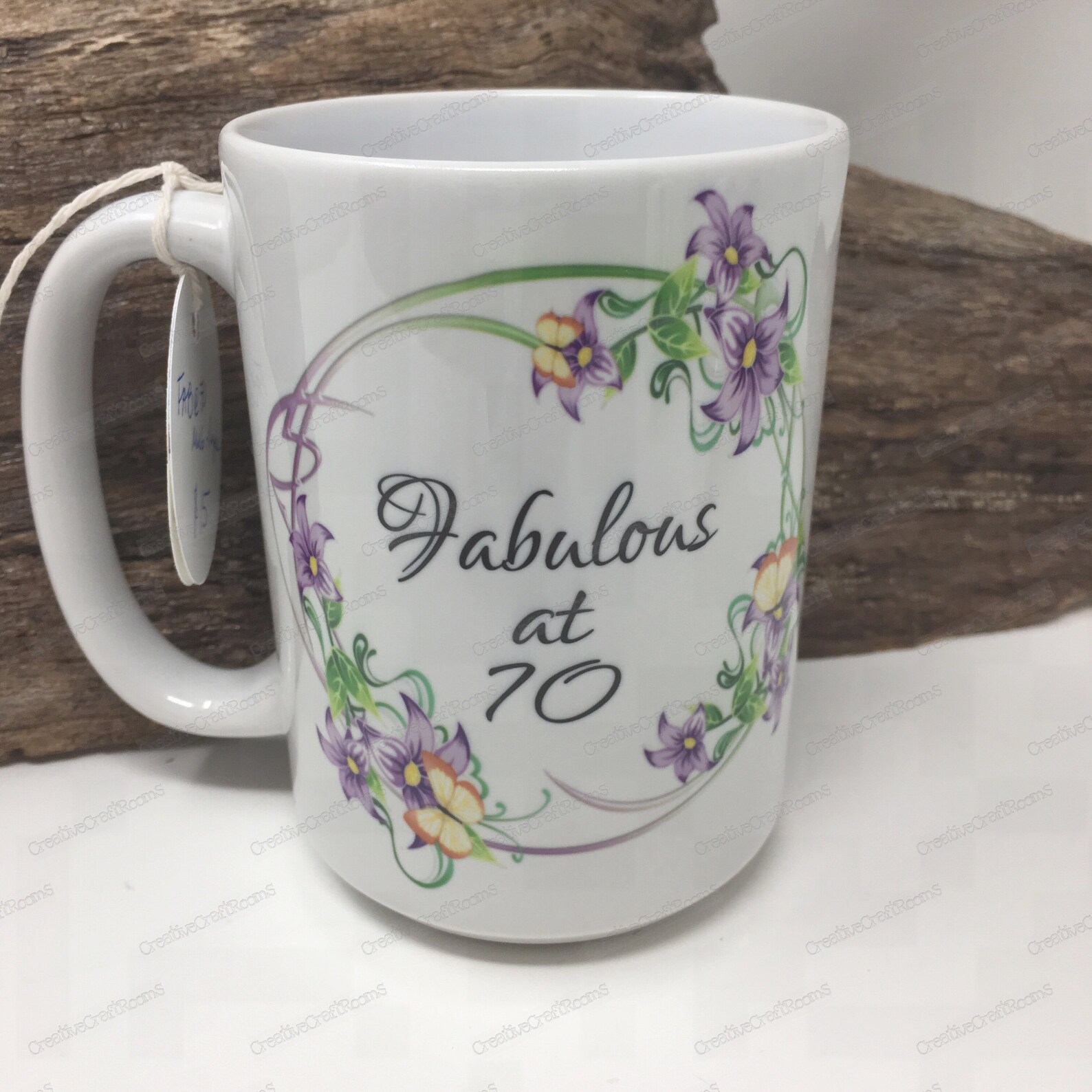 Happy Birthday Coffee Mug Fabulous at 70 Mug Fabulous at | Etsy