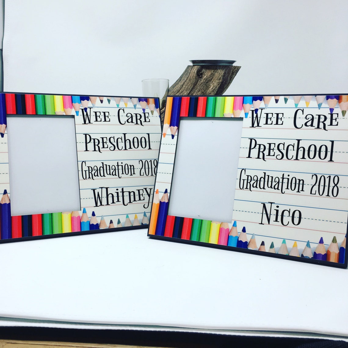 My First Graduation Photo Frame Preschool Personalized - Etsy