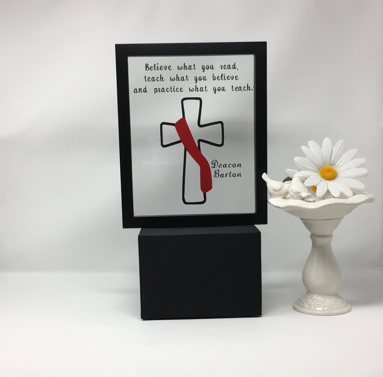 Personalized Deacon's Ordination Frame | Etsy