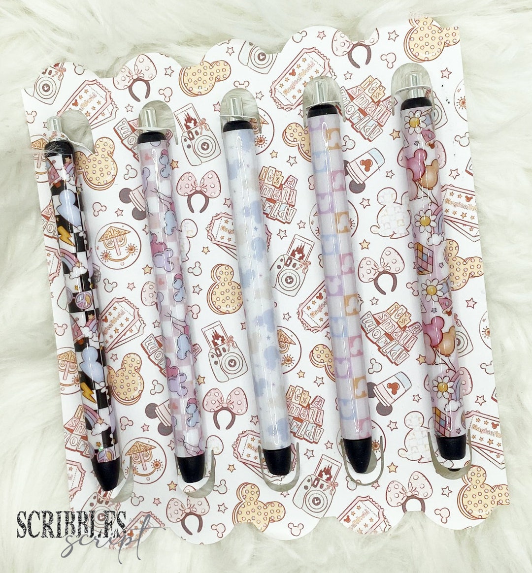 Pastel Groovy Mouse Epoxy Inkjoy Pens - Etsy