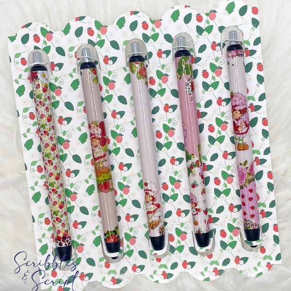 Strawberry Shortcake Pen - Etsy