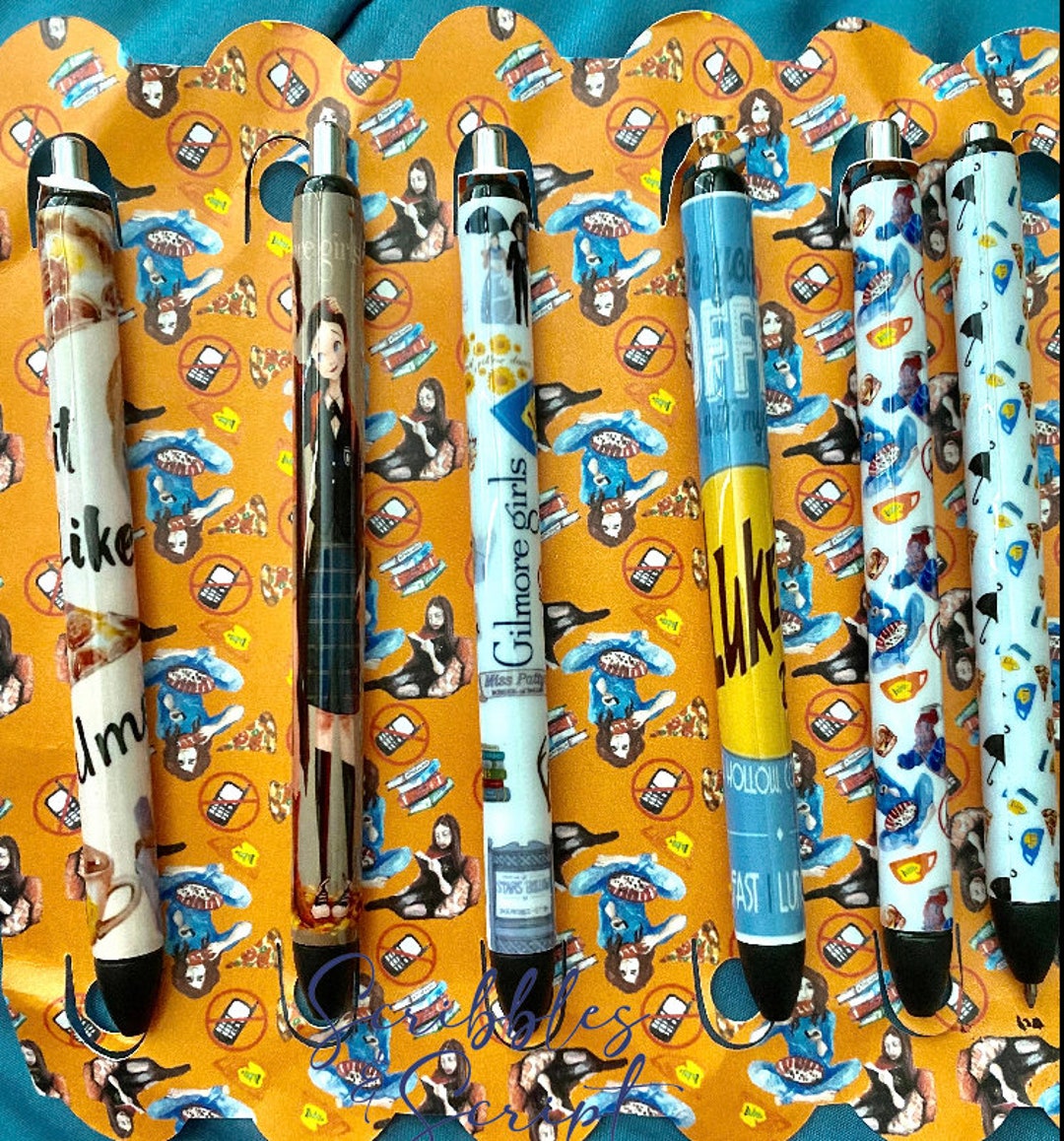 Eat Like A Gilmore Epoxy Inkjoy Pens - Etsy