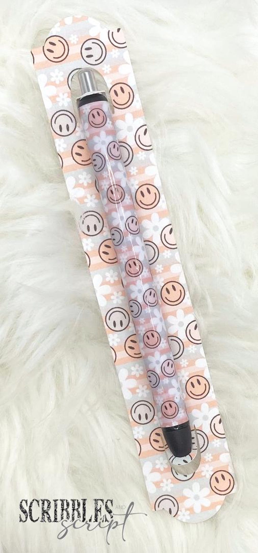 Pastel Smileys Inkjoy Pen - Etsy
