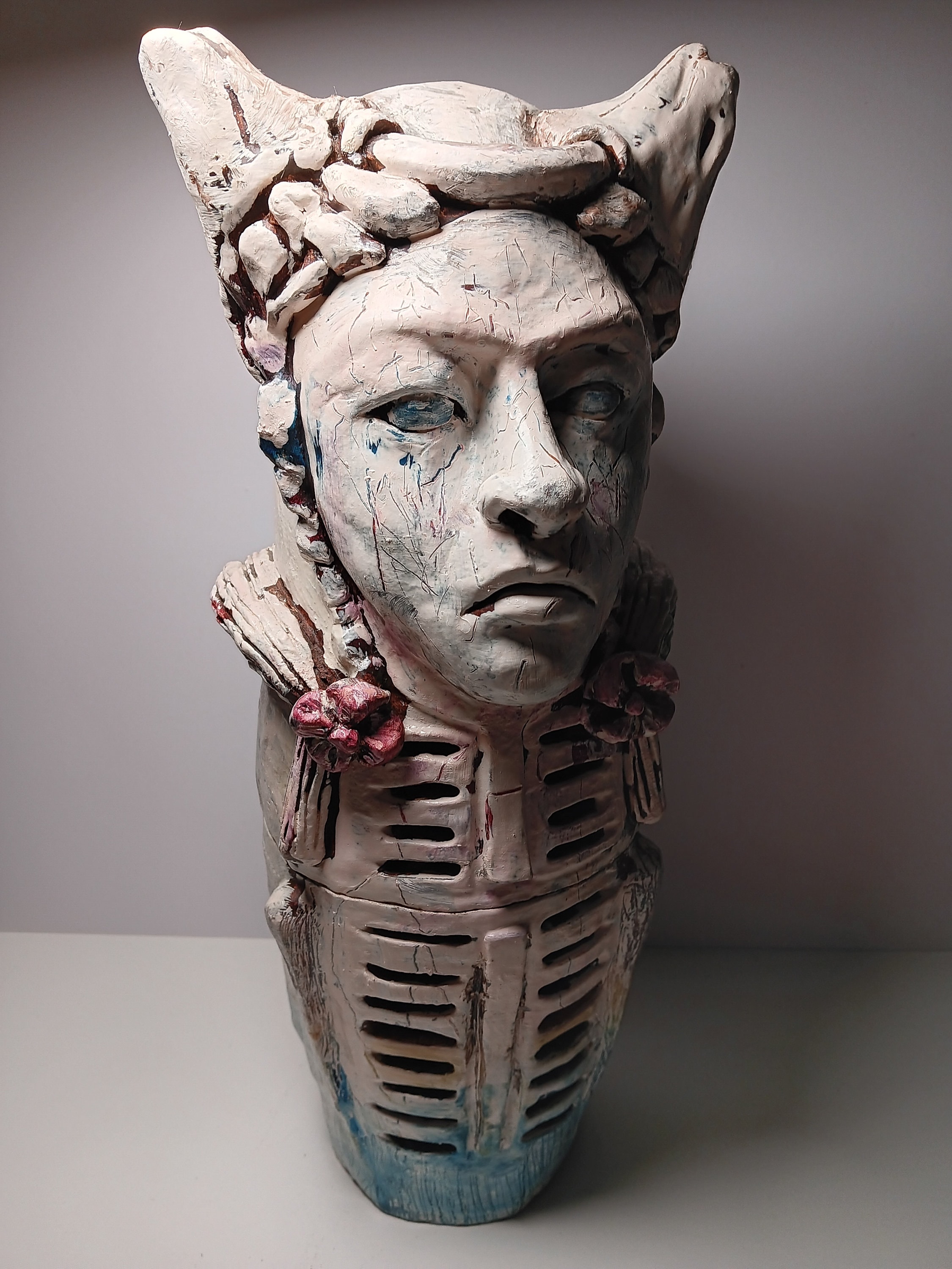 Ceramic Sculpture, Handmade Clay Figure Sculpture Inspired by the ...