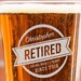Personalized Retirement Beer Glass Retirement Gift Custom - Etsy