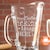 Custom Pitcher Etched Glass Pitcher Housewarming Gift, Personalized ...