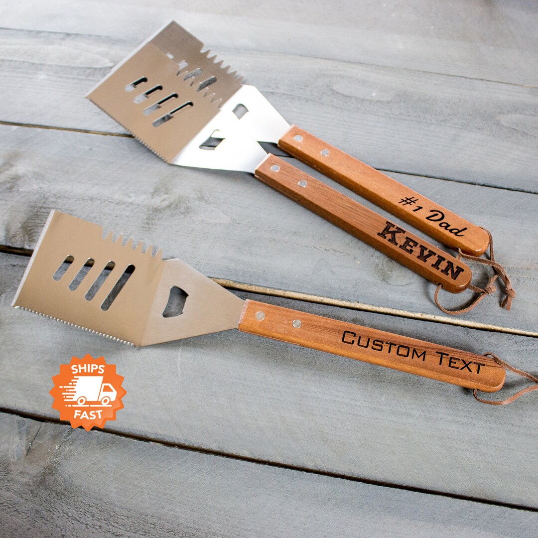 Personalized Grilling Spatula - Grilling Gifts Tools for Men, BBQ ...