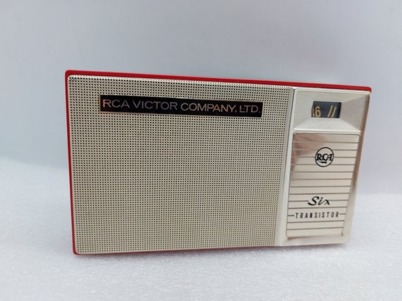 Vintage RCA Victor Six Transistor Radio Working RCA Victor - Etsy