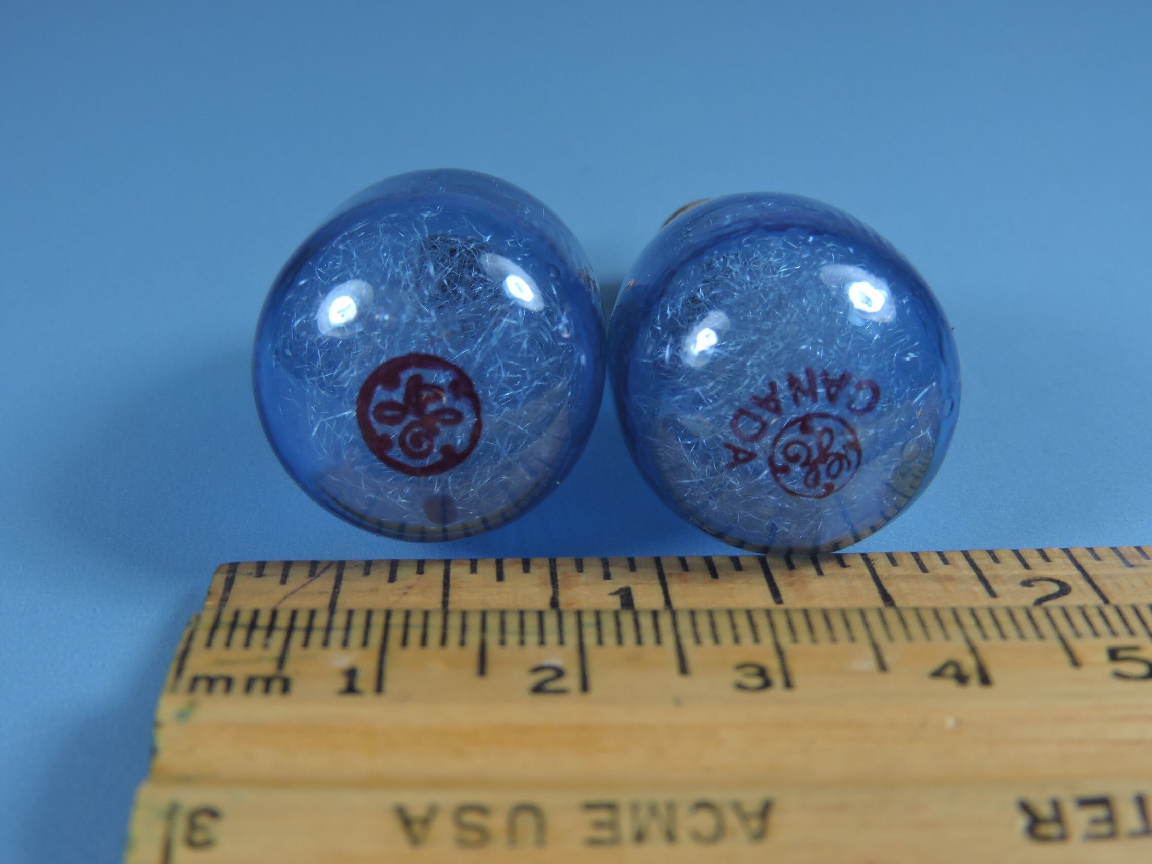 12 Vintage General Electric M2B Flashbulbs blue in Original - Etsy