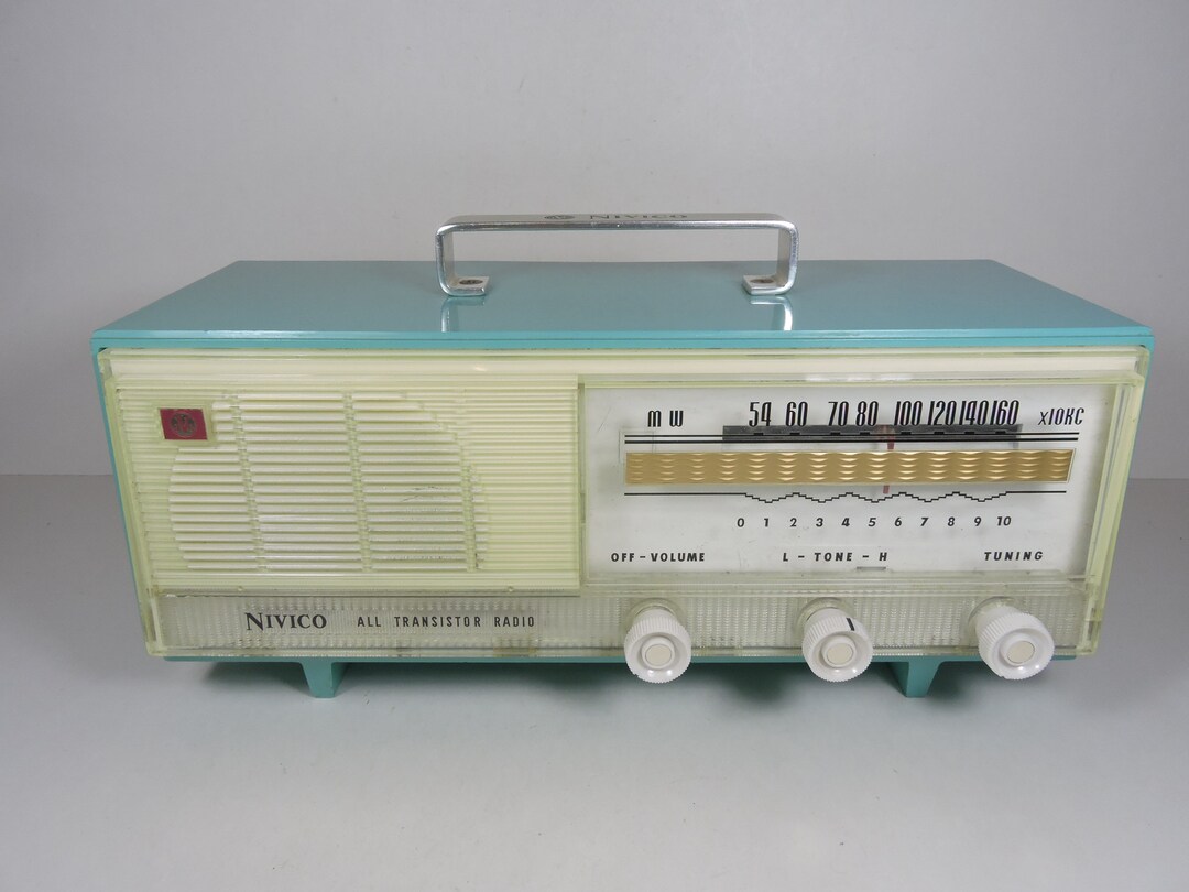 Vintage 1960's JVC Nivico All Transistor Portable Radio - Etsy