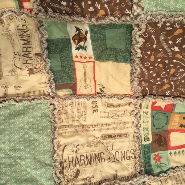Baby Rag Quilt - Etsy