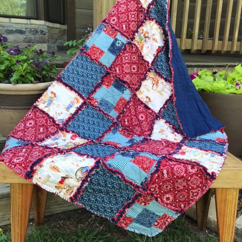 Bandana Quilt - Etsy