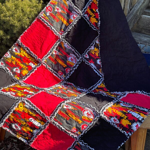 Kansas City Chiefs Quilt Pattern - Etsy