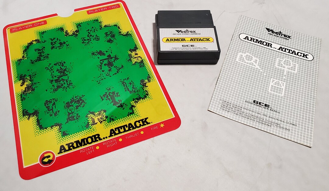 Vectrex Armor Attack - Etsy