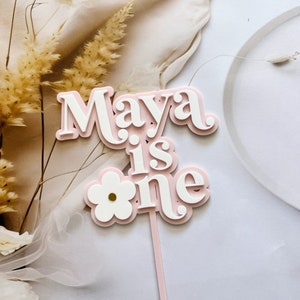 Daisy Flower Cake Topper| | Daisy One Topper | Daisy Two Topper | One ...