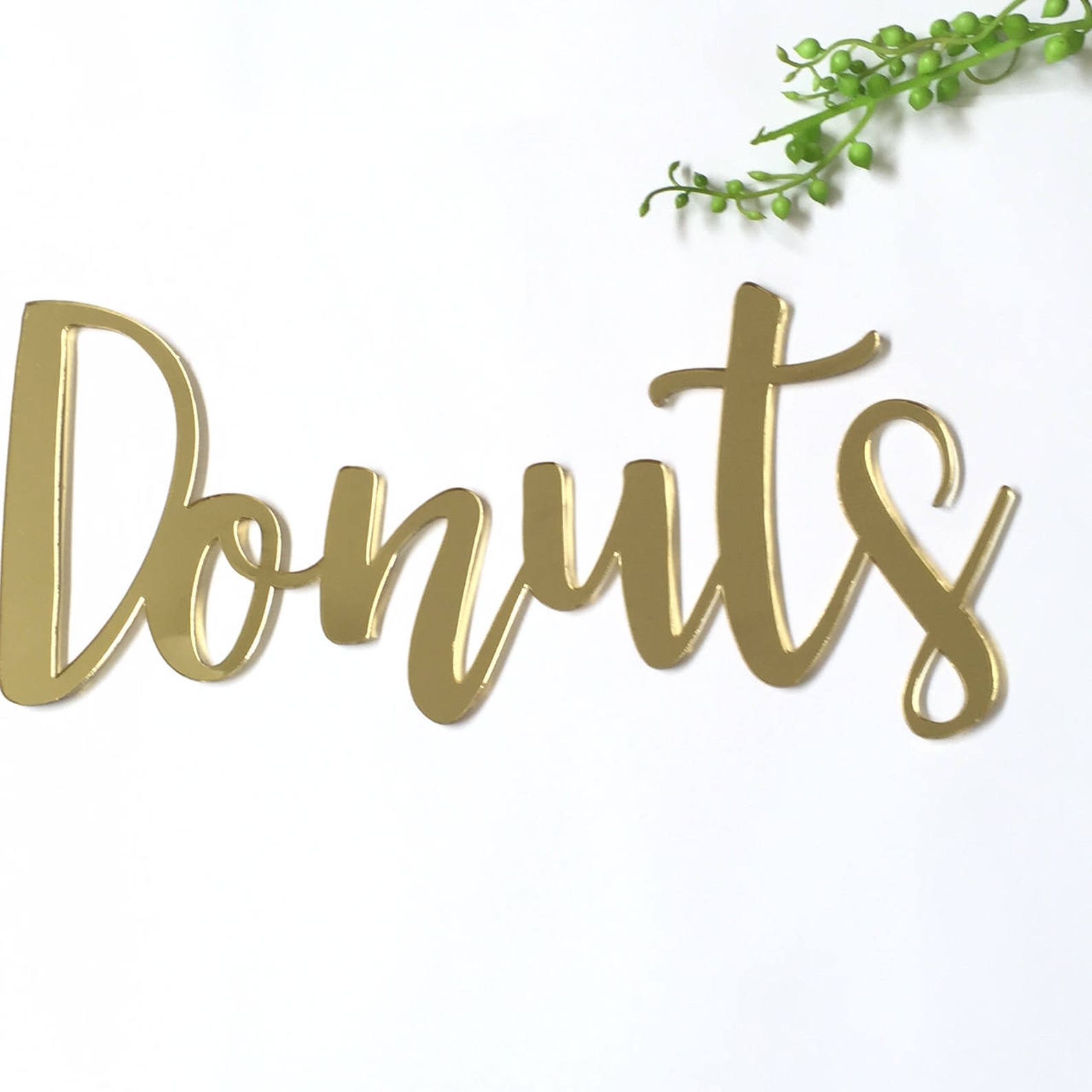 Donuts Wall Sign Wedding and Party Decor Donut Bar Hanging - Etsy