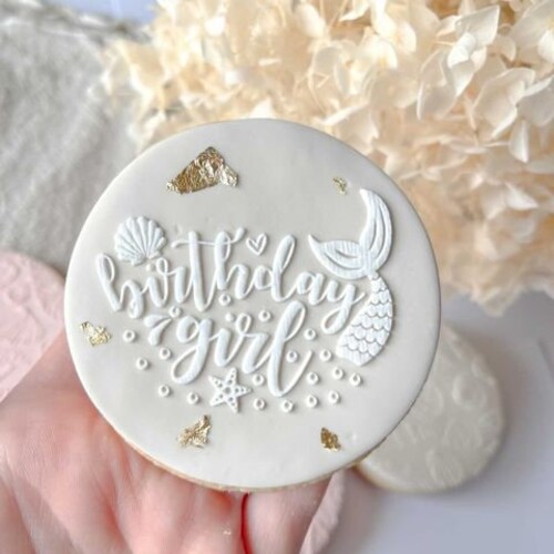 Sea Shell Cookie Fondant Stamp Fondant Embosser Cookie - Etsy
