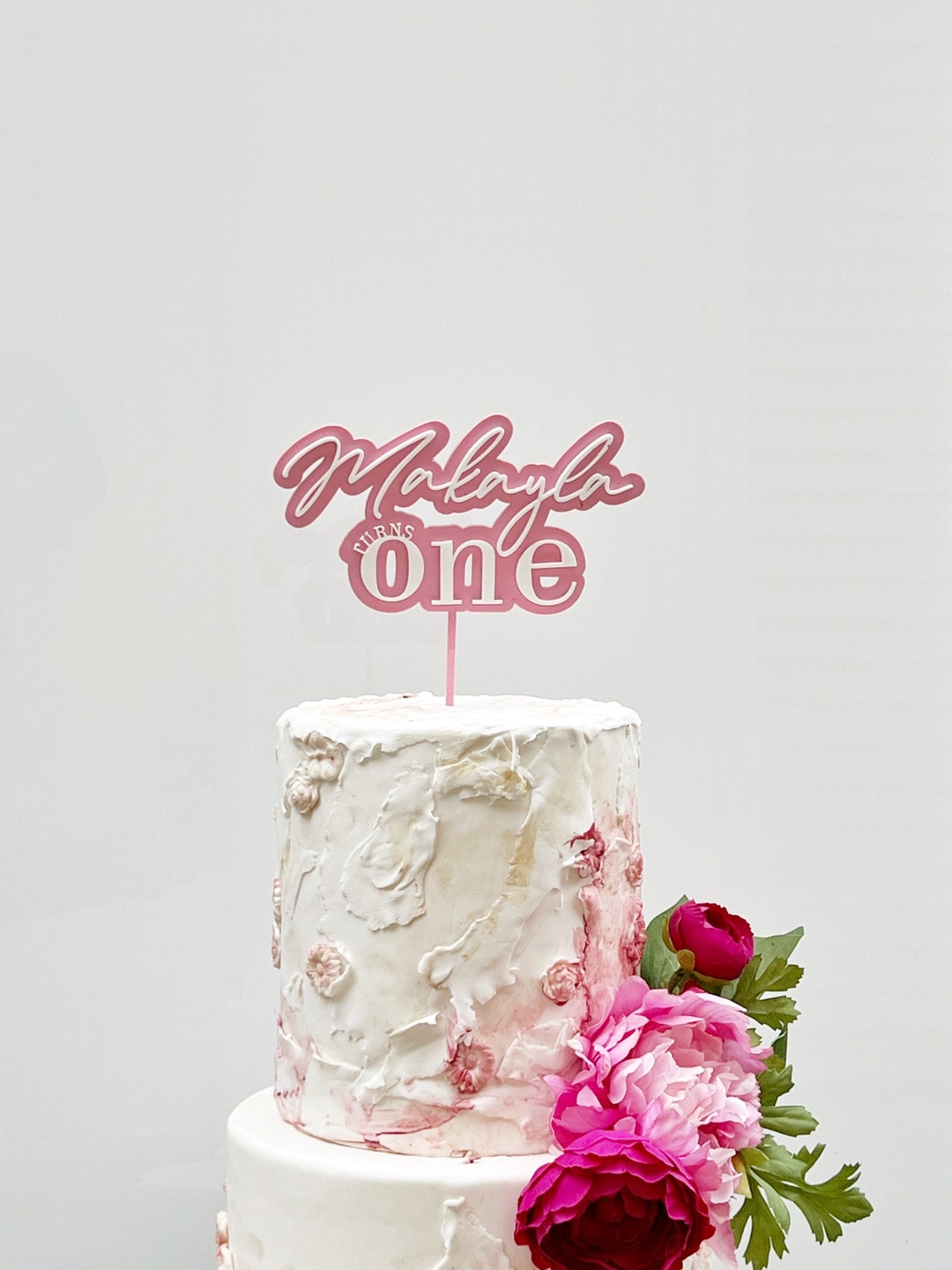 1st Birthday Cake Topper | One Cake Topper - Etsy Australia