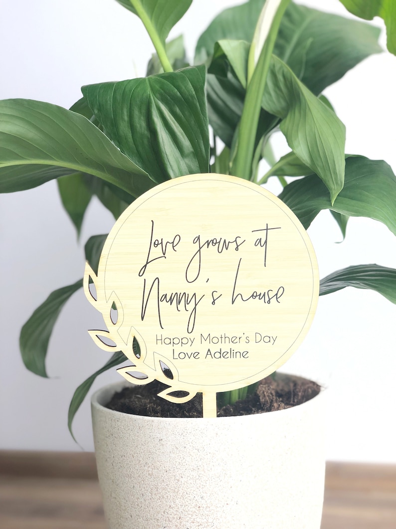 Mothers Day Gift Personalised Planter Stick Plant Pot - Etsy Australia Mothers Day Gift Personalised Planter Stick Plant Pot - Etsy Australia