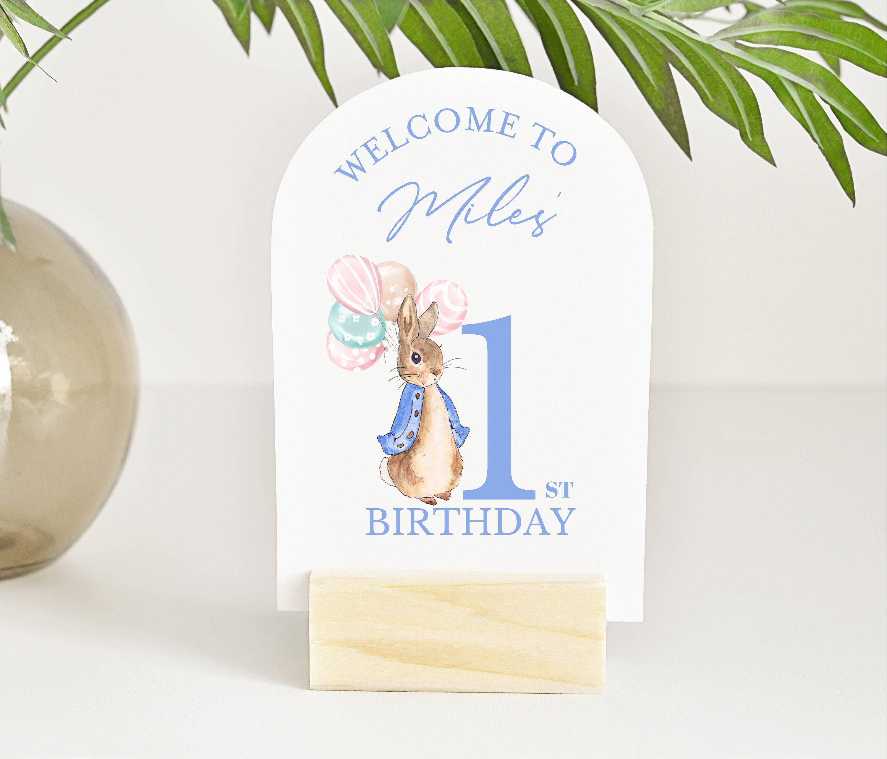 Peter Rabbit Birthday Sign 1st Birthday Peter Rabbit Theme - Etsy Australia