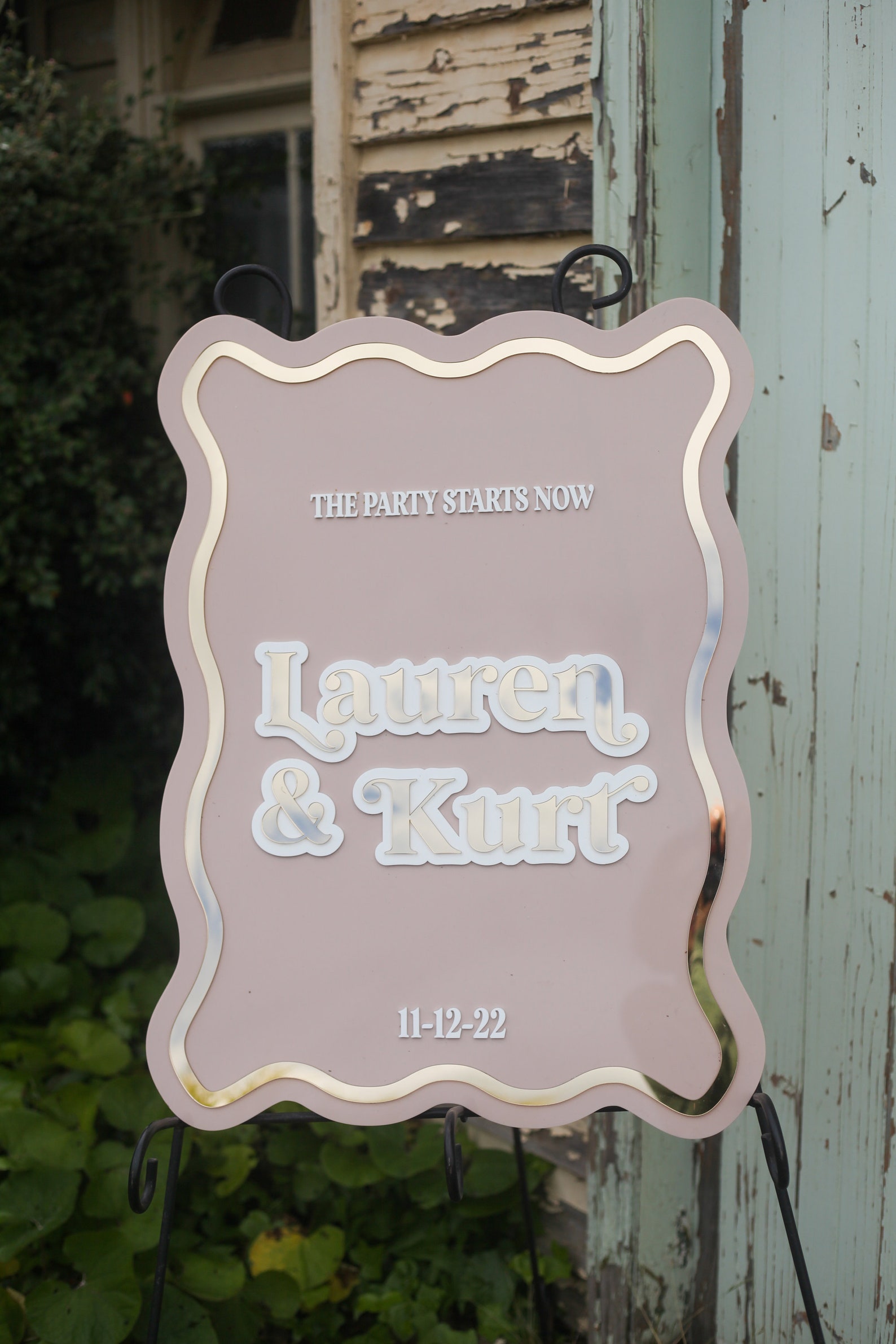 Wave Wedding Welcome Sign | Acrylic Welcome Sign | Welcome Board ...