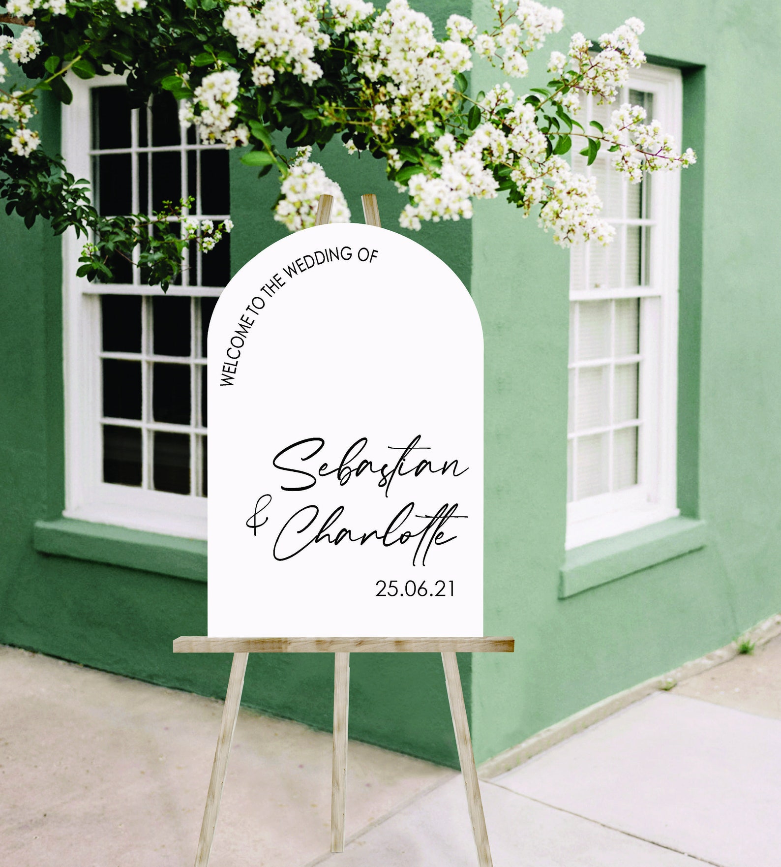 Arch Wedding Welcome Sign Acrylic Welcome Sign Welcome Board White ...