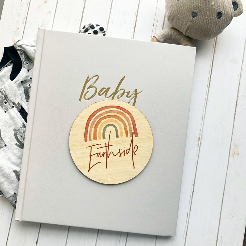 Boho Newborn Baby Age Hello World Birth Announcement Neutral - Etsy