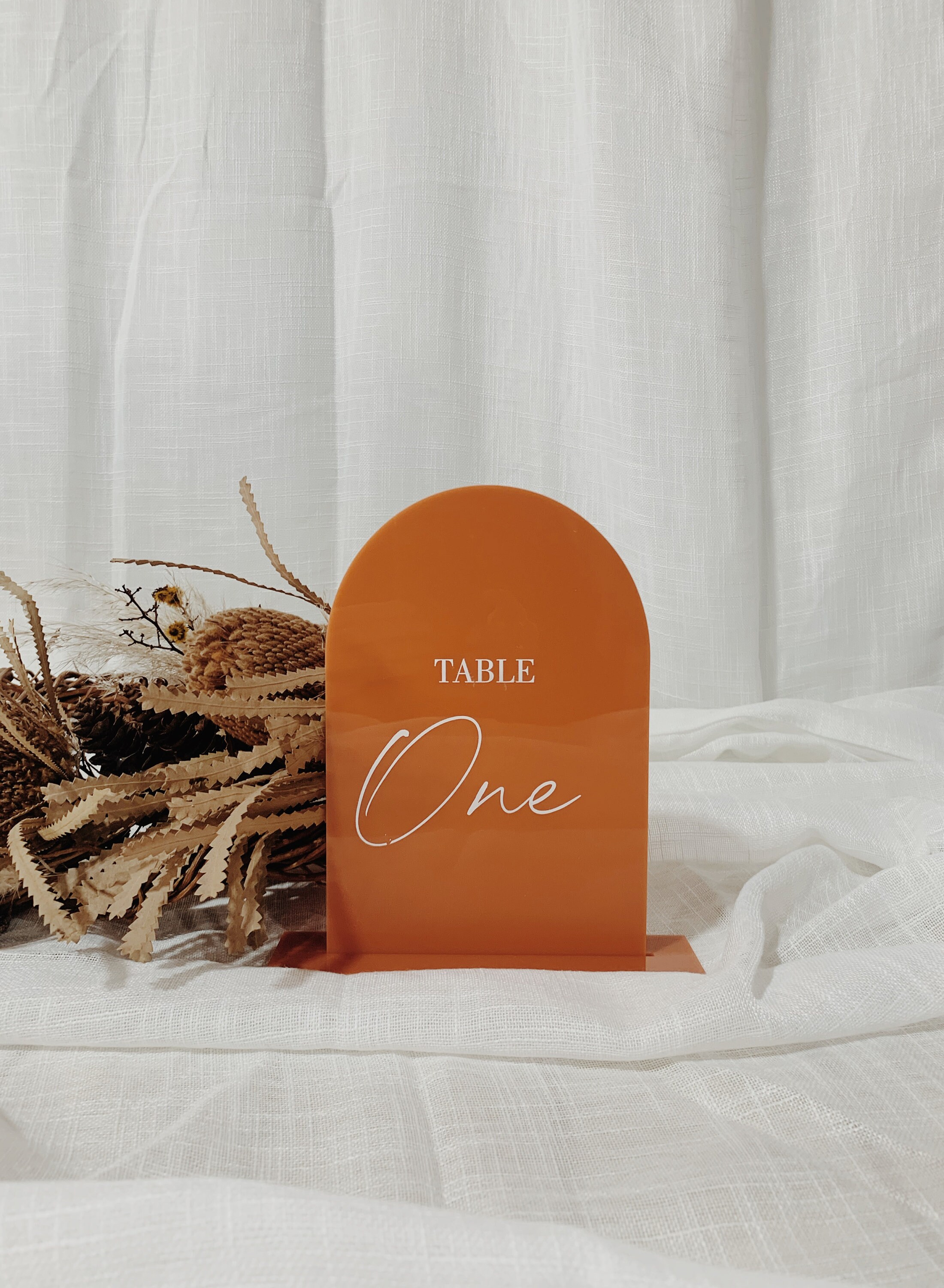 Wedding Table Number Acrylic Table Number Sign Table | Etsy
