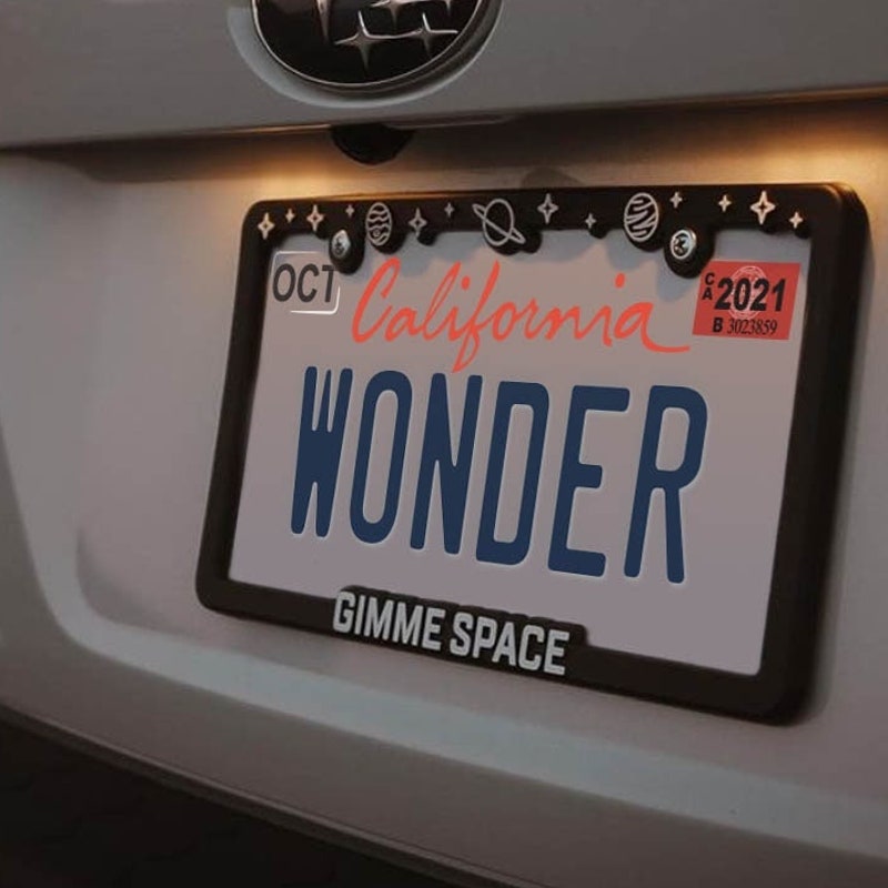 License Plate Frames - Etsy