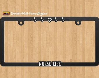 Nurse Life License Plates - Etsy