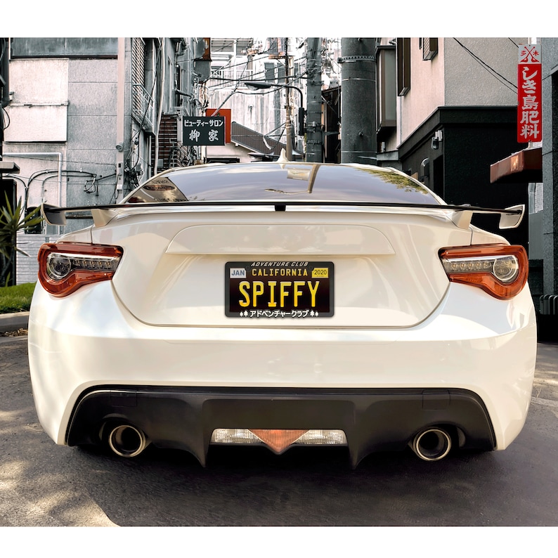 Japanese License Plate Frame JDM Tag Holder Made in the USA - Etsy