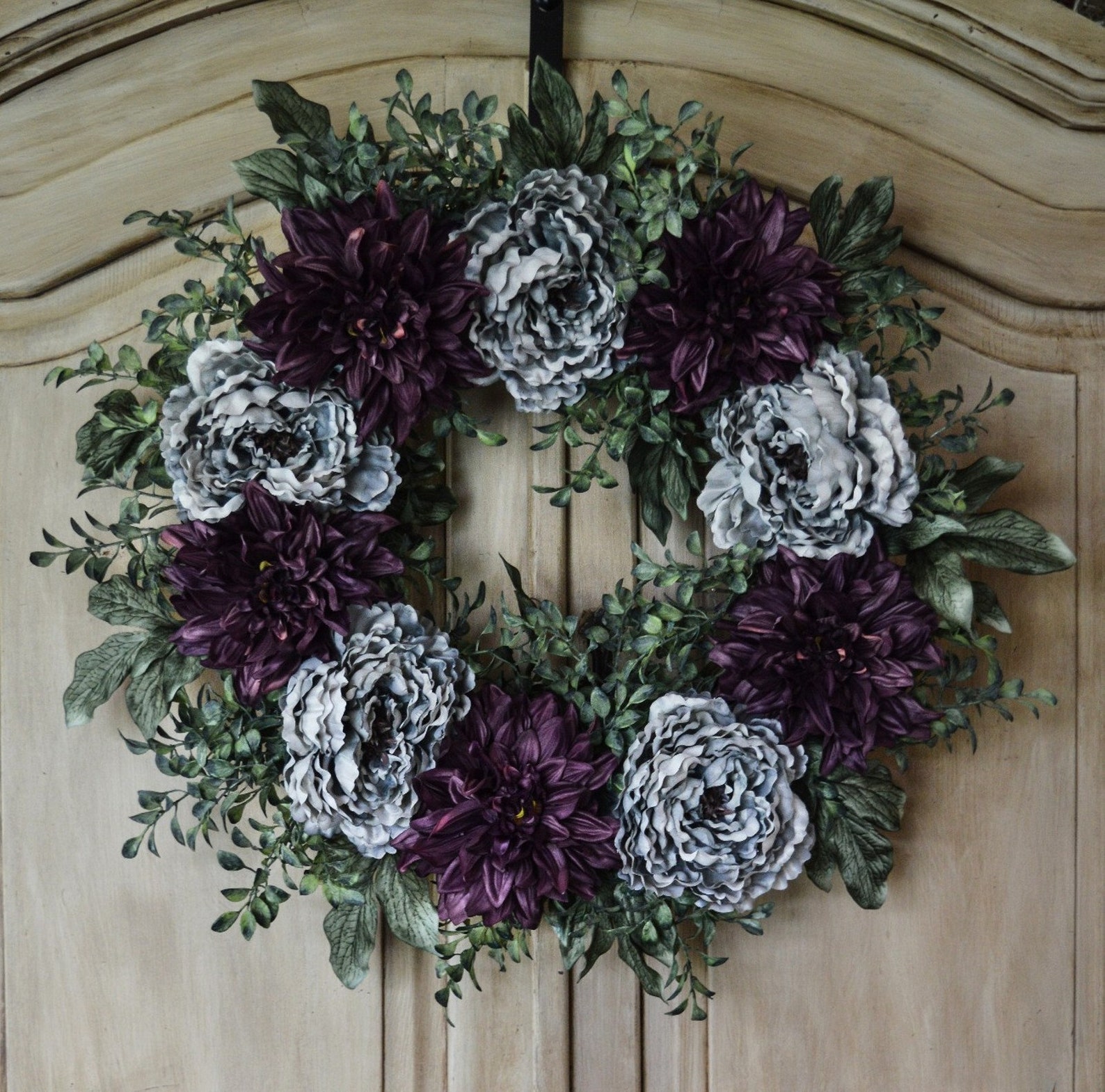 Year Round Peony Flower Wreath Peony Wreaths Spring - Etsy