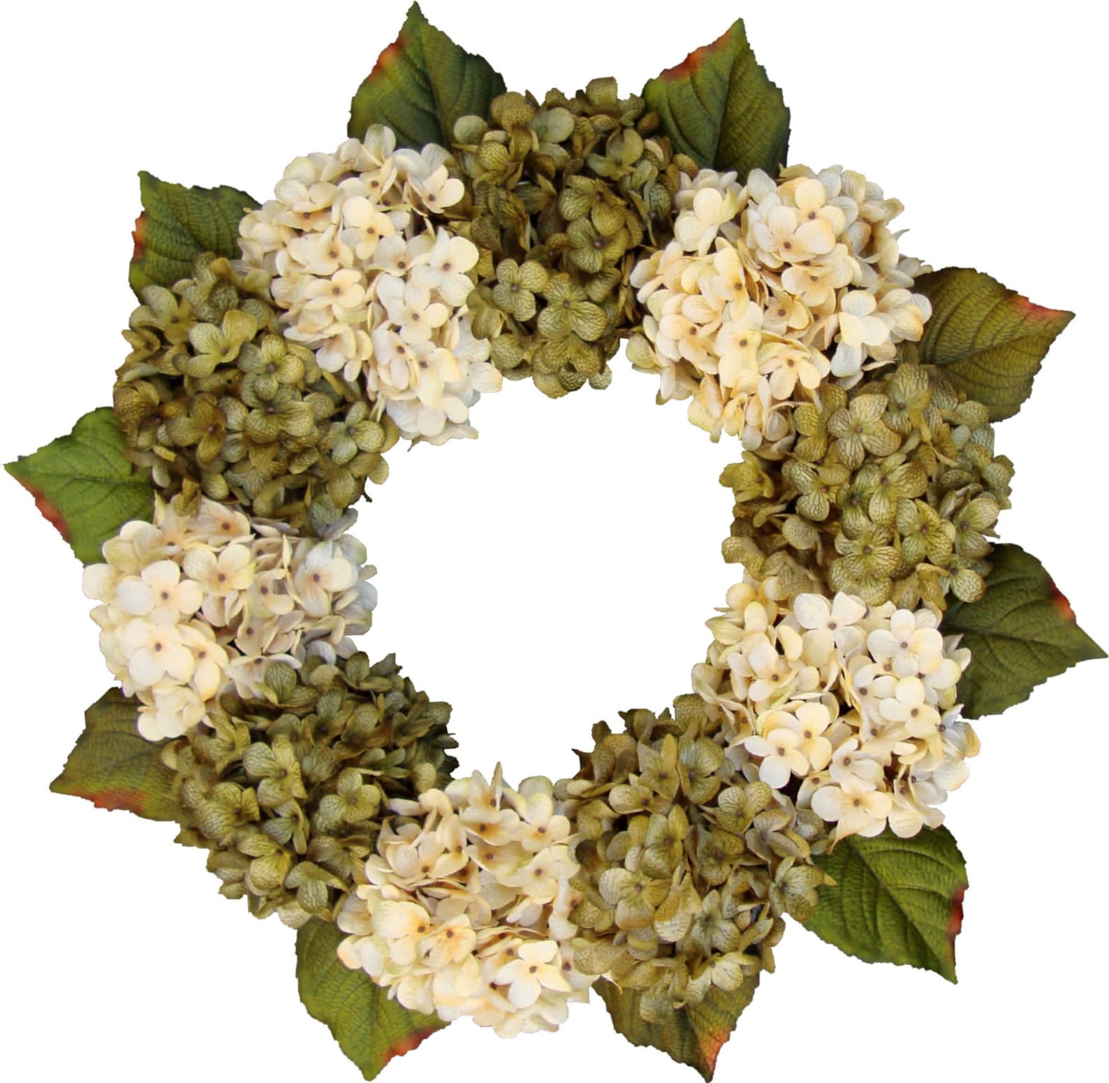 Gorgeous Green & Cream Hydrangea Wreaths Spring Wreath | Etsy