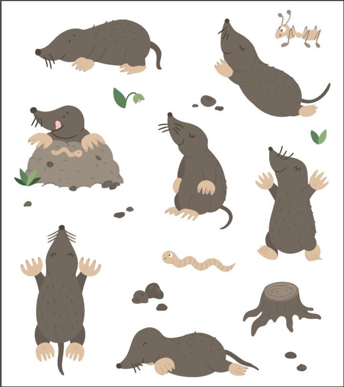Moles SVG Ai Digital File Mole Day Chemistry - Etsy