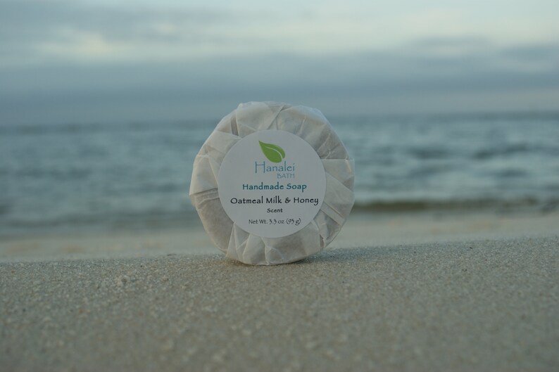 Oatmeal Milk And Honey Soap Cold Process Soap Palm Oil Free Soap Etsy