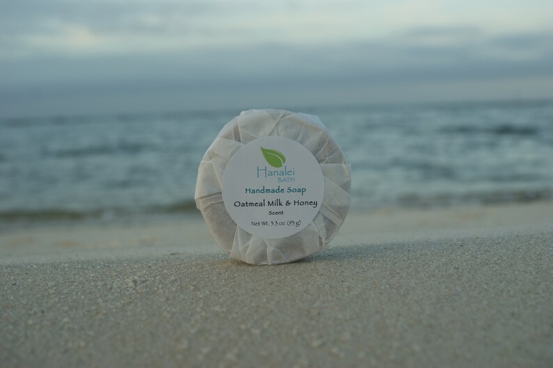 Oatmeal Milk And Honey Soap Cold Process Soap Palm Oil Free Soap Etsy