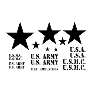 Ww2 Jeep Stencils - Etsy