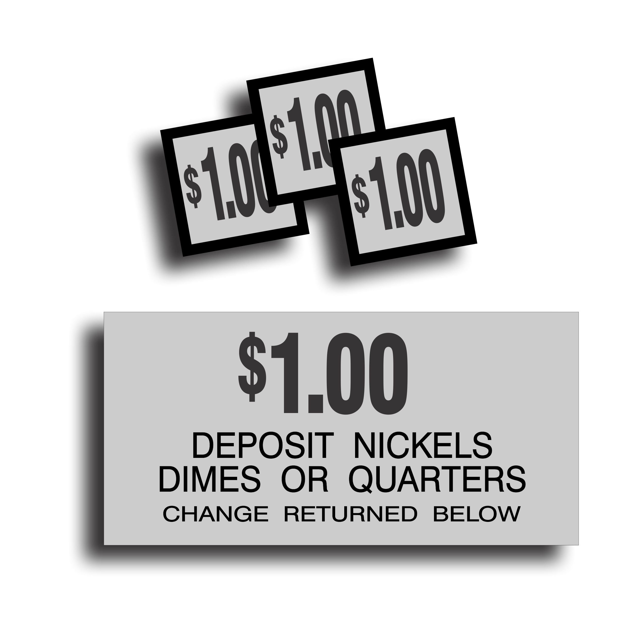 Vending Machine Restore Decal Sticker Fits Dixie Narco Machine. Coin ...