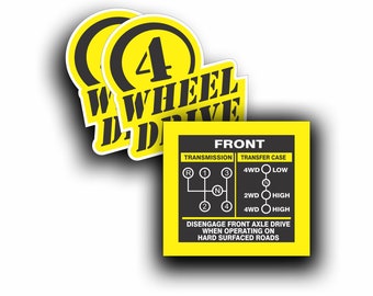 Jeep Stick Shift Sticker - Etsy