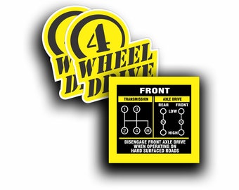 Jeep Stick Shift Sticker - Etsy