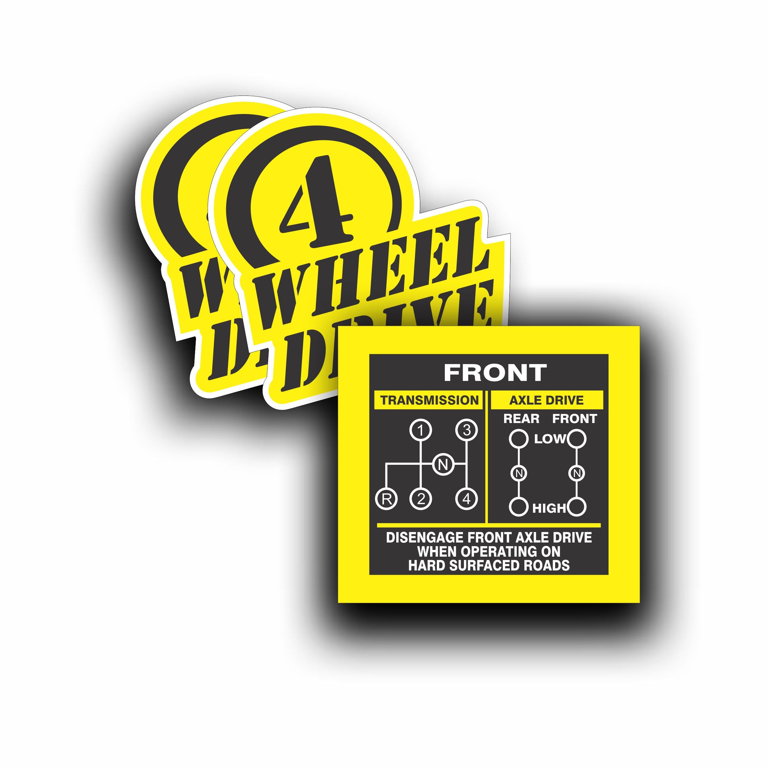 Shift Pattern Decal Sticker or Dash Plate Plaque of Transmission ...