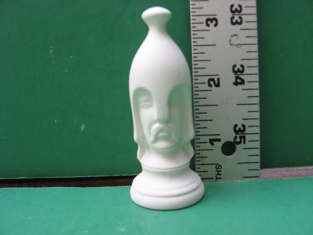 3 Inch Tall Duncan Ceramic Pawn in Bisque Read to Paint - Etsy