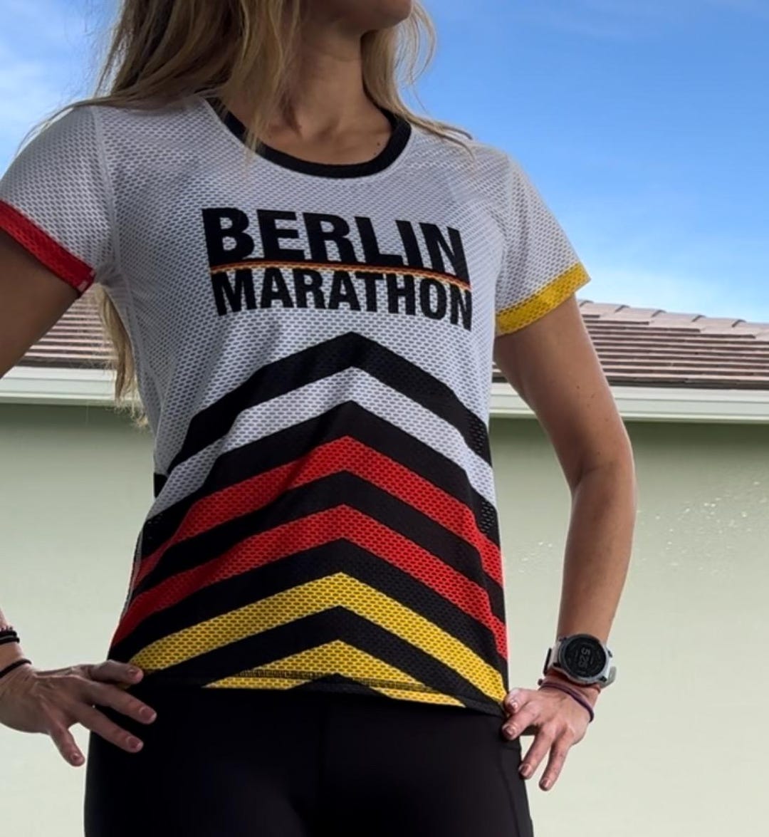 Berlin Marathon Running Tech Shirt and Singlet WOMEN. - Etsy
