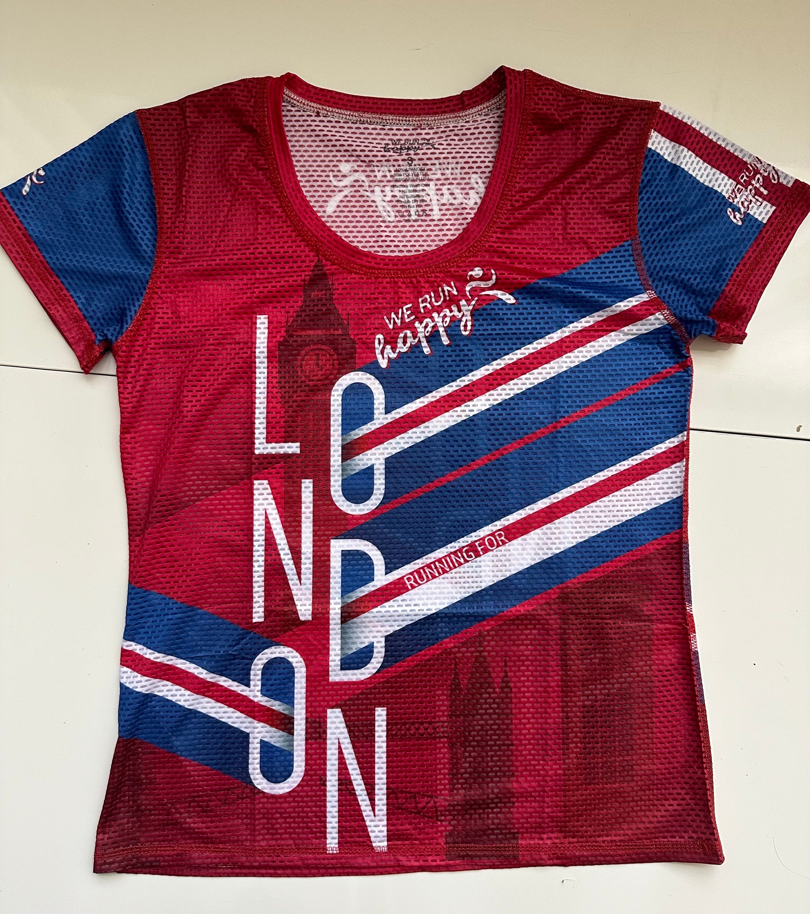 London Marathon Running Tech Shirt and Singlet WOMEN. - Etsy