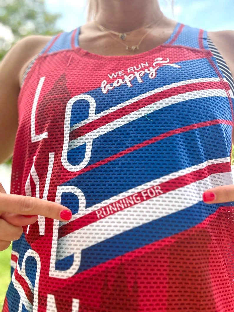 London Marathon Running Tech Shirt and Singlet WOMEN. - Etsy