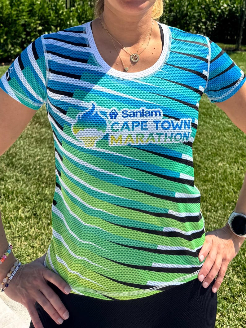 2026 Cape Town Marathon Running Tech Shirt and Singlet WOMEN. - Etsy UK